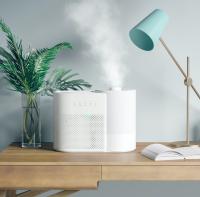 China 3 Color Lights Show Air Quality Air Purifier Humidifier Adjust Fan Speed EPI088 for sale