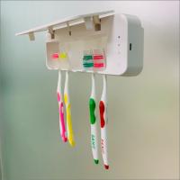 China Healthlead D005 Wall Mounted UV Toothbrush Sanitizer Holder Timing Function for sale