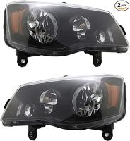 China The headlights assembly compatible with 2008-2016 Chrysler Town&Country Compatible with 2011-2019 Dodge Grand Caravan for sale