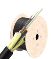 China ADSS 100m Clear Span S/S 12/24/48/96/144 Core Fiber Optic Cable for sale