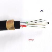 China No Metal ADSS Outdoor Fiber Optic Cable HDPE Sheathed With Aramid Yarn for sale
