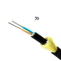 China All Dieletric Self - Supporting ADSS Singlemode Fiber Optic Cable HDPE Sheathed With  Yarn for sale