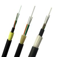 China ADSS 48 Core Span 100m 200m 300 M Aerial Outdoor Fiber Optic Cable for sale