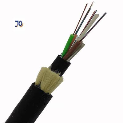 China Mini Span 100m ADSS Single Jacket Armoring 24 48 72 Core Fiber Optical Cable For Aerial for sale