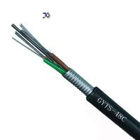 China outdoor singlemode 12/24/48/96c overhead arerial GYTS Fiber Optic Cable for sale