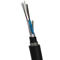 China Single Mode GYTA53 12/48 Cores Doule Jacket Armored Fiber Optic Cable for sale