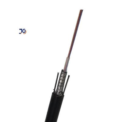 China Two Parallel Steel Wire Strength Armoured Singlemode  GYXTW GYFXTY Fiber Optic Cable for sale