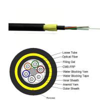 China Aerial All - Dielectric ADSS Fiber Optic Cables 24 48 96 Cores Optical Fiber Cable for sale