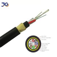 China 96 Core ADSS Fiber Optic Cable Double Jacket 600m Span for sale