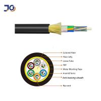 China ADSS Fiber Optic Cable Single Mode 48 Core 96 Core OFC Aerial Optical Fiber Cable for sale