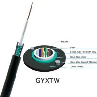 China China Fiber Optic Cable Manufacturer FTTH Optic Fibre Cable SM G652D 12 Fiber Optic Cable for sale
