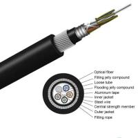 China GYTA33 Submarine Armored Fiber Optic Cable 48 96 144 Core Long Distance Communication for sale
