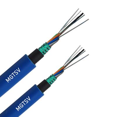 China MGTSV 24 Core Single Mode Armored Fiber Optic Cable Outdoor Mining Duct Cable G652D for sale