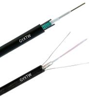 China GYXTW Optical Fiber Cable with PSP Steel Tape Armor Dual Parallel Steel Wires and Gel-Filled Loose Tube for Outdoor Communication for sale