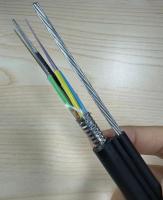 China UV PE Jacket Aerial Figure 8 Fiber Optic Cable 9.0*14.8mm Outer Diameter for Speed Data Transfer for sale