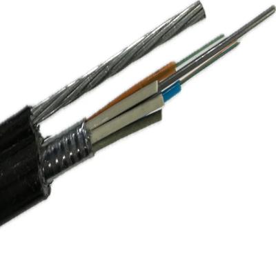 China UV Jacket Figure 8 Overhead Installation 48 Cores Fiber Optic Cable for sale