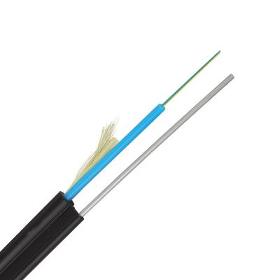 China 4-24 cores Figure 8 Fiber Optic Cable with Aramid Yarn Strength Member for sale