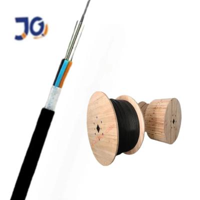 China Outdoor GYTY GYTY53 Single Mode Multi-Mode 2~144 Core G652d FRP Fiber Optical Cable for sale
