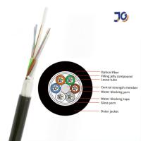 China Single mode Loose tube Non metal fibre cable fiber optic cable GYFY air blowing optical cable for sale