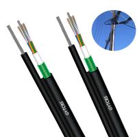 China Jiqian overhead outdoor 48 core fig 8 fiber optical cable Self Supporting Armored figure 8 fiber optic cable GYTC8S for sale