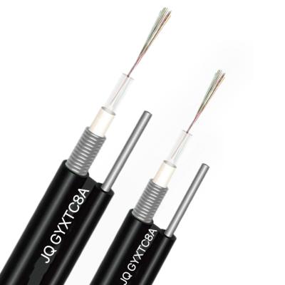 China Self-supporting Aerial Figure 8 Outdoor Ftth Fiber Optic Cable GYXTC8A for sale