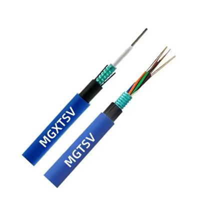 China 2-144 Cores MGXTSV/MGTSV Flame Retardant Optical Fiber Cable Explosion proof Fiber Cable for sale