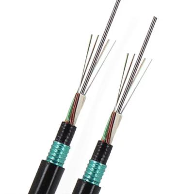 China 2-144 cores double sheath double armored GYTY53 Direct Buried Underground Fiber Optic Cable for sale