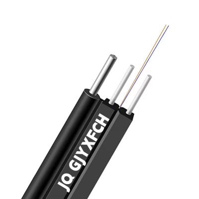 China FTTH Drop Cable 1 Core 2 Cores 4 Core GJYXFCH single mode G657A G652D for sale