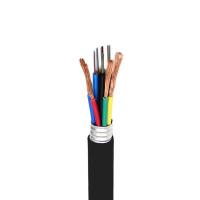 China 12 24 core Outdoor Photoelectric Hybrid Fiber Power Cable GDTA for sale