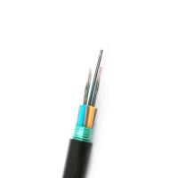 China Fiber optic ribbon cable GYDTS Loose Tube with corrugated steel tape for sale