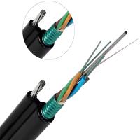 China 24 Cores Figure 8 GYTC8A GYTC8S Self- supporting Aerial Armored Fiber Optic Cable for sale