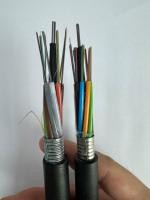 China 2 4 6 8 24 32 48 Cores Armoured Optical Fiber Cable GYTA Underground Fiber Cable for sale