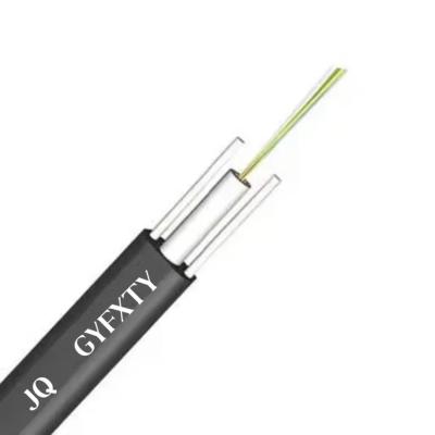China 2 4 6 8 12 core Single Mode Outdoor Fibre Optic Cable GYFXTY for sale