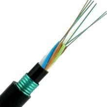 China GYFTY53 Direct Buried Single Armor Double Jacket Fiber Optic Cable 48 96 Core for sale