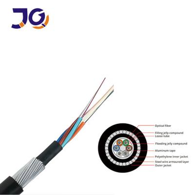 China Submarine Fiber Optic Cable GYTA33 48 96 144 Cores Under Water Optical Fiber Cable for sale