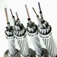 China 24 36 48 72 Core OPGW Optical Ground Wire Cable Composite Fiber Optic Cable for sale