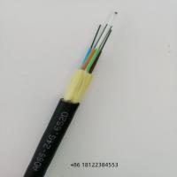 China 100M 120M 150M Span Self support Fiber Optic Cable ADSS Cable For Aerial for sale