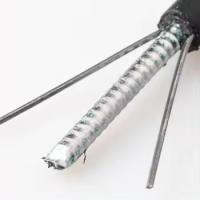 China 2 Core Fibre Optic Cable Armoured GYXTW Outdoor Cable With Two Steel Wire for sale