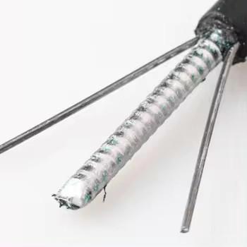 China 2 Core Fibre Optic Cable Armoured GYXTW Outdoor Cable With Two Steel Wire for sale