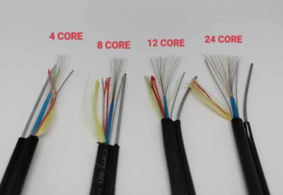 China 1.6mm Steel Wire Strength Member FTTH Mini Figure 8 Fiber Optic Cable for sale