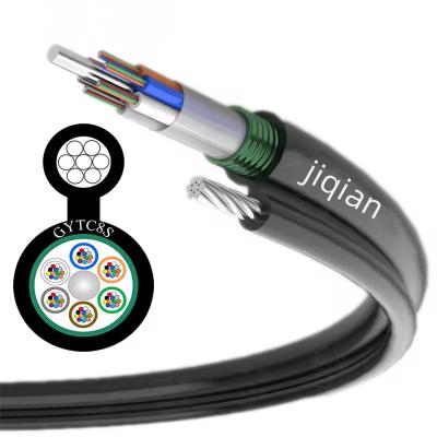 China 48 Core GYTC8S Self-supporting Aerial Figure 8 Fiber Optic Cable for sale