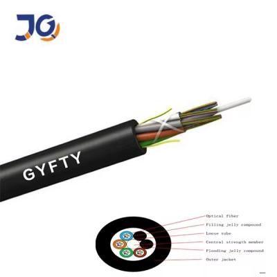 China Manufacturing GYFTY 24Core Single Mode Outdoor Fiber Optic Cable GYFTY Price Per Meter for sale