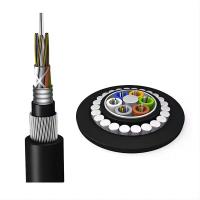 China 48 core GYTA33 Steel Wire direct burial Armored underwater submarine fiber optic cable for sale