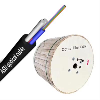 China ASU Fiber Optic Cable Asu Span 80m 100m 200m 4 6 8 Core 12 Hilos Fiber Cable G652 Cable for sale
