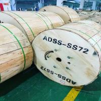 China Outdoor 72 Core Aerial All-dielectric Self-supporting Communication Cable ADSS G652D Fiber Optic Cable for sale