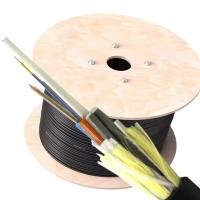 China OEM Aerial ADSS Single Jacket 96 Core Singlemode Fiber Optic Cable 1km Price For Different Voltage Power Lines for sale
