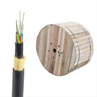 China Outdoor Aerial Self Supporting Fiber ADSS Cable 24 Core 48core OHDPE Jacket 100-200m Span SM MM Fiber Optical Cable for sale