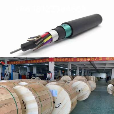 China Underground Double Jacket Non Metallic Armoring Fiber Optic Cable GYFTA53/gYTA53 for sale