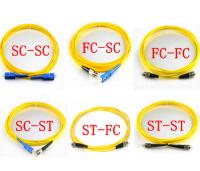 China High Quality Customized Jumper SM MM Simplex Duplex 2.0mm 3.0mm FC/SC/LC/APC/UPC Fiber Optic Patch Cord for sale