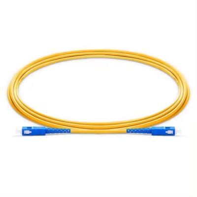 China 2.0mm 3.0mm SC UPC To SC UPC Duplex Jumper 1m 2m 3m 5m SM MM G652d SC Fiber Optic Patch Cord Patchcord for sale